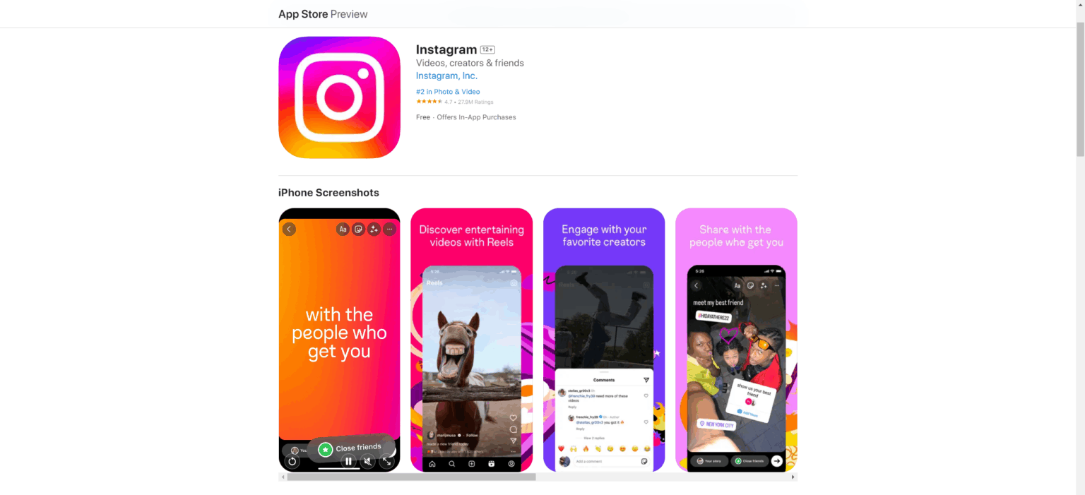 俗称 IG/INS 的 Instagram 是什么软件？是用来干什么的有什么用？属于哪个国家、哪个公司？ – 宝藏APP导航